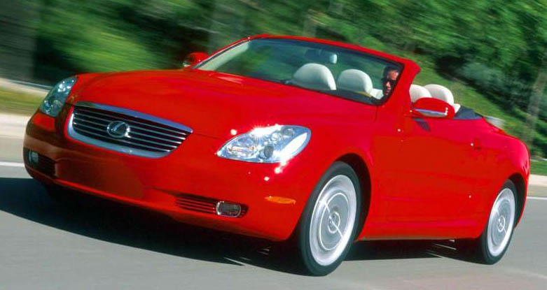 AUTO CARS PROJECT: Lexus SC430, 2002