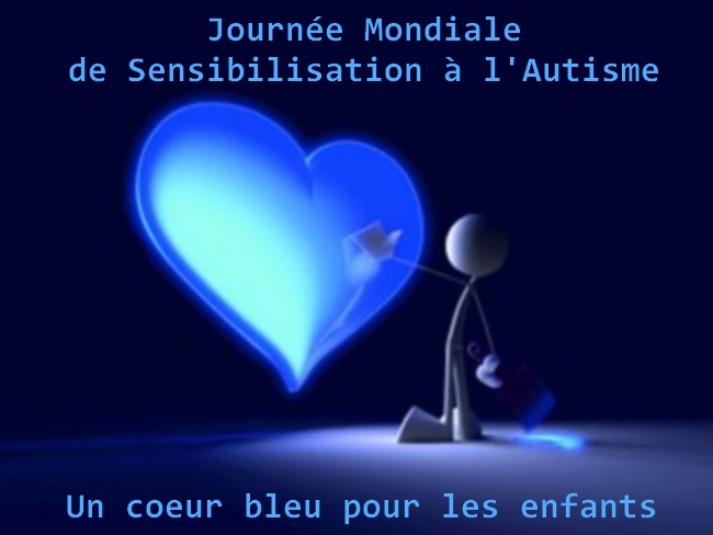 Tous en bleu pour la journée de sensibilisation à l'autisme