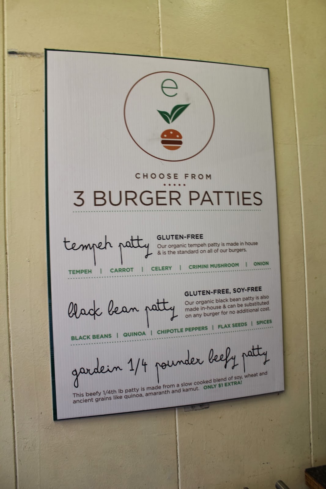The Vegan Hucklebuck: Evolution Fast Food San Diego Ca. Review