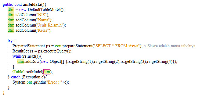 Cara Membuat CRUD Java dengan MySQL Part 1 ~ Belajar Coding