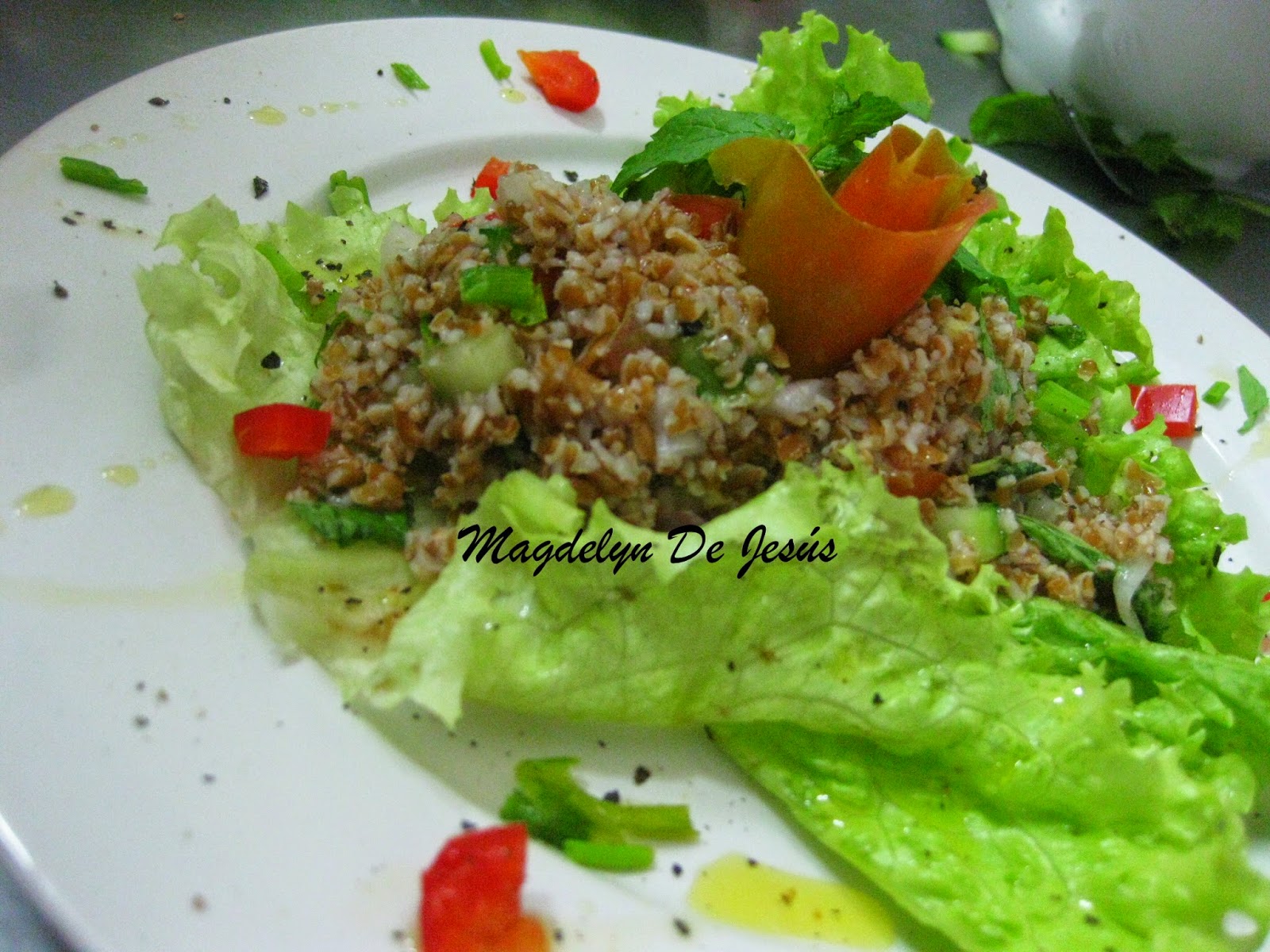 Magdelyn al día * :): Tipile una ensalada que le encanta a los dominicanos