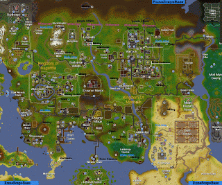 World map old school runescape - Groskeen