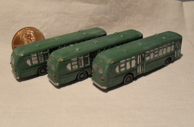 JMC Scale Models: Old city bus / transit bus (1/220)