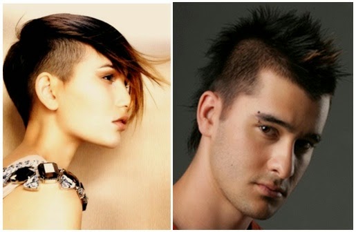 Model Gaya Rambut Punk MohAwk Rocker - Model Gaya Rambut pria Dan ...