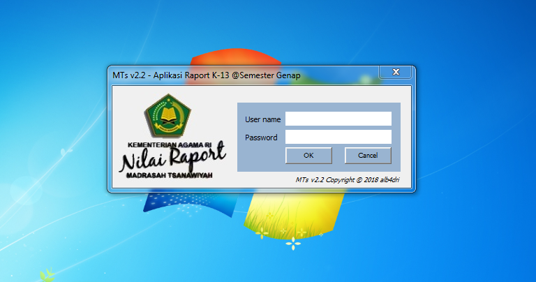 Aplikasi Rapor Excel K-13 Untuk MI, MTs dan MA ~ MTs Ma'arif 1 Jombang