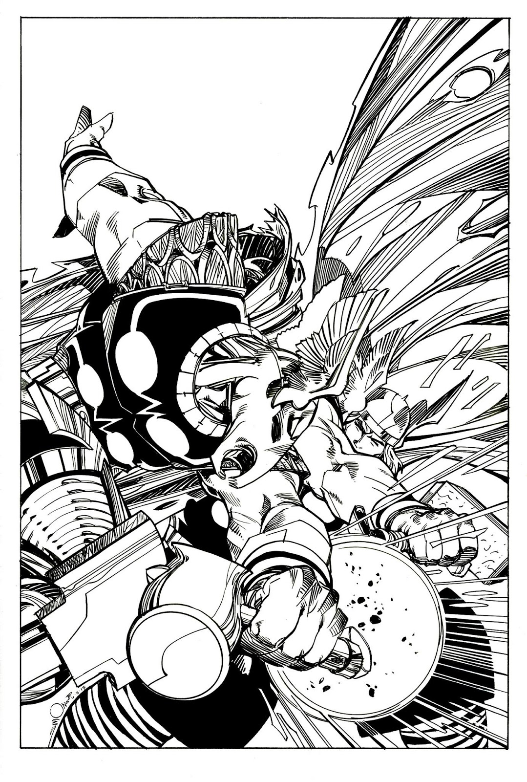 Marvel Comics of the 1980s: Thor vs Beta Ray Bill by Simonson