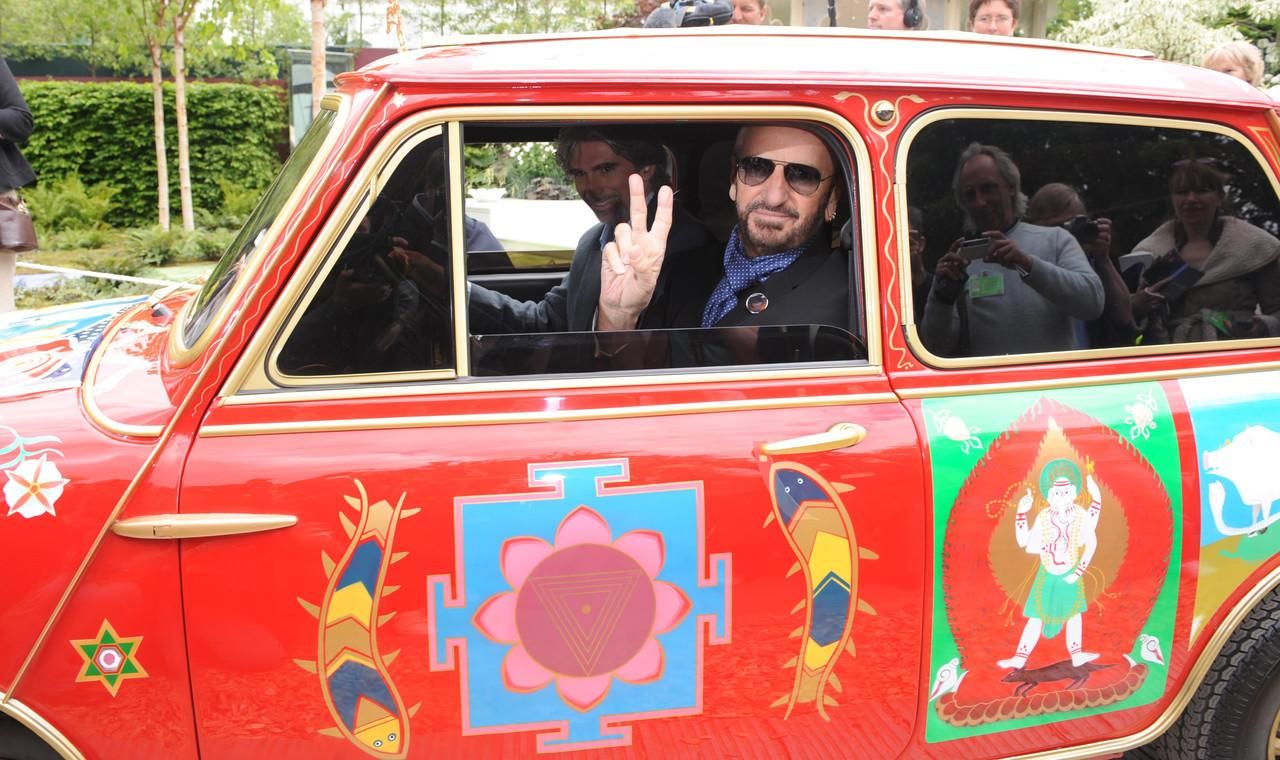 The Story Behind George Harrison’s Psychedelic Mini ~ Vintage Everyday