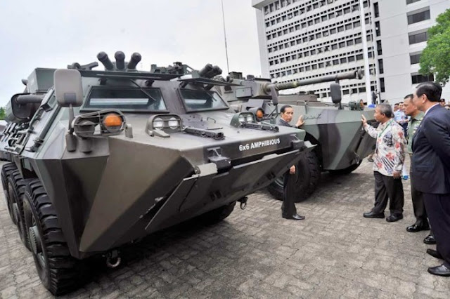 Panser Anoa Amfibi dan Panser Canon Badak - BERITA MILITER | Membahas ...