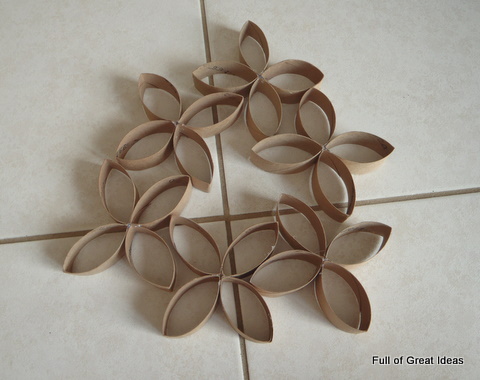 Paper Roll Cross (two actually) on my $0 budget