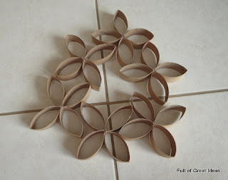 Paper Roll Cross (two actually) on my $0 budget