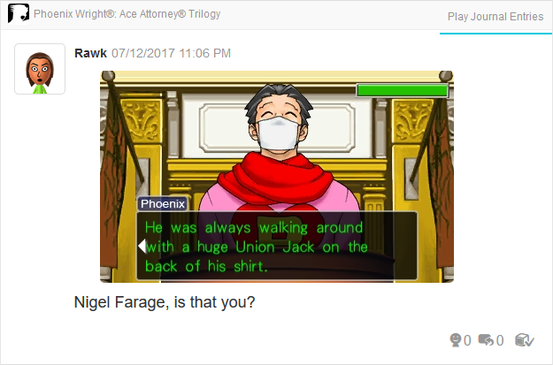 KoopaTV: Rawk's Phoenix Wright: Ace Attorney: Trials and Tribulations ...