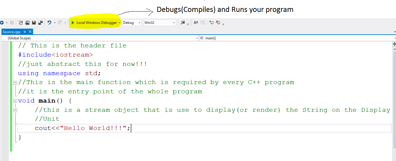 Learning C++: Starting with c++