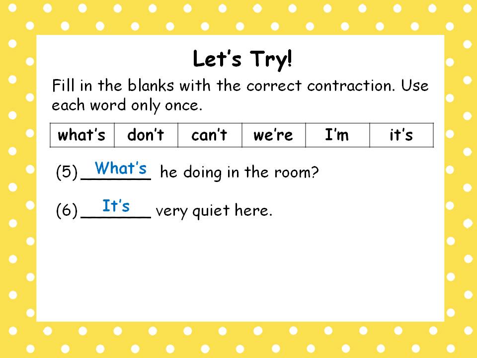 P2A Class Blog: The Underground Dance - Contractions