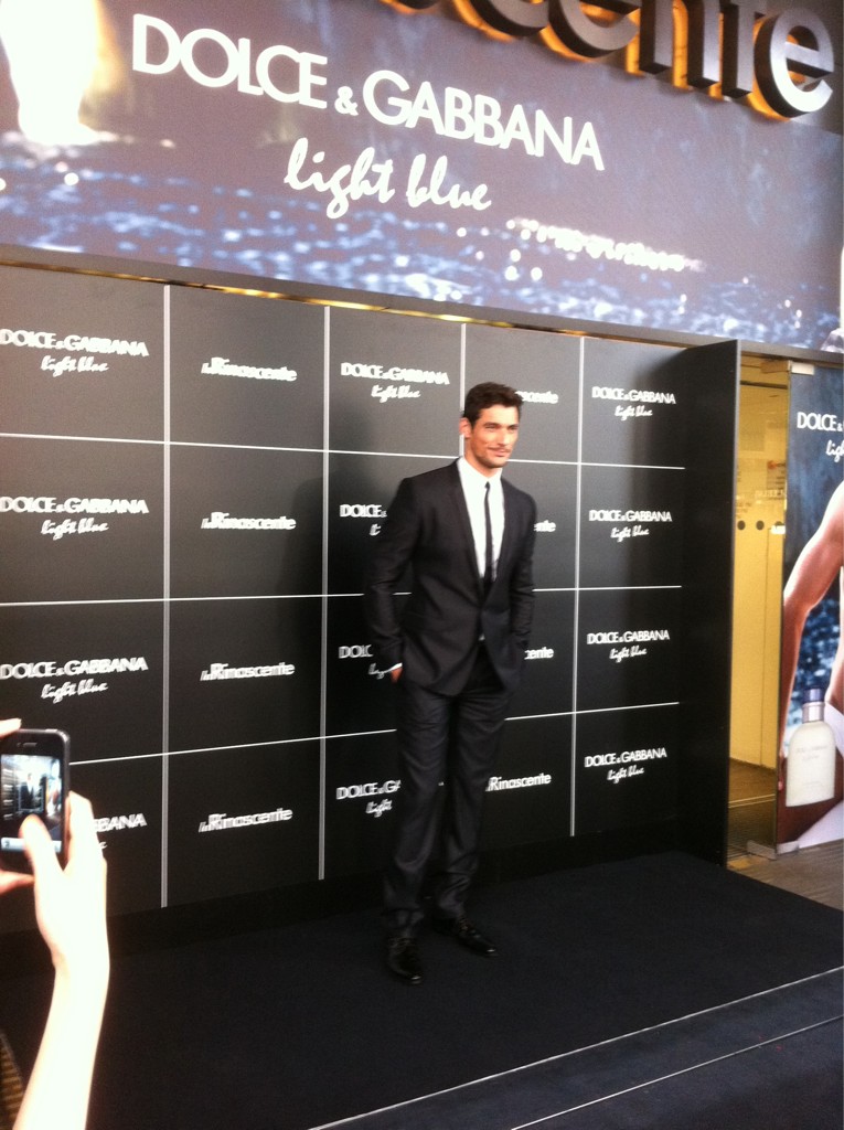 David Gandy -Source-: Amazing David Gandy at La Rinascente for ...