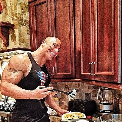 diet secret with Dwayne Johnson (( The Rock ))