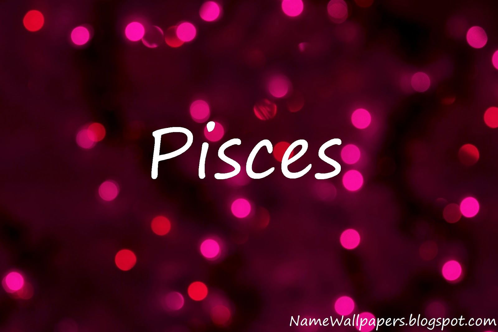 Pisces Name Wallpapers Pisces ~ Name Wallpaper Urdu Name Meaning Name ...