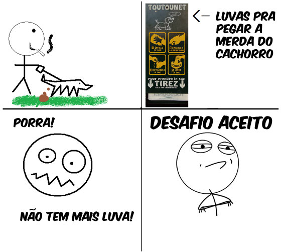 Memes: desafio aceito