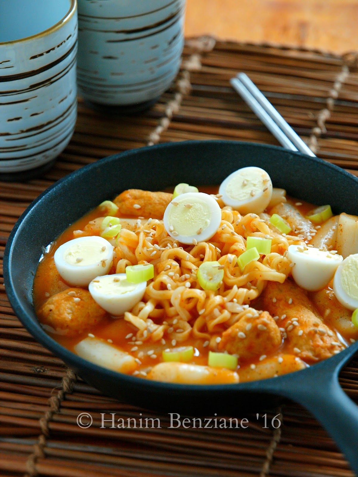 Rabokki ~ Ddeokbokki with Ramen