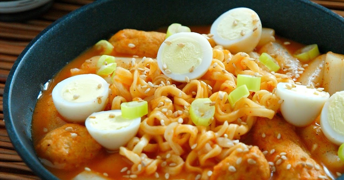 Rabokki ~ Ddeokbokki with Ramen