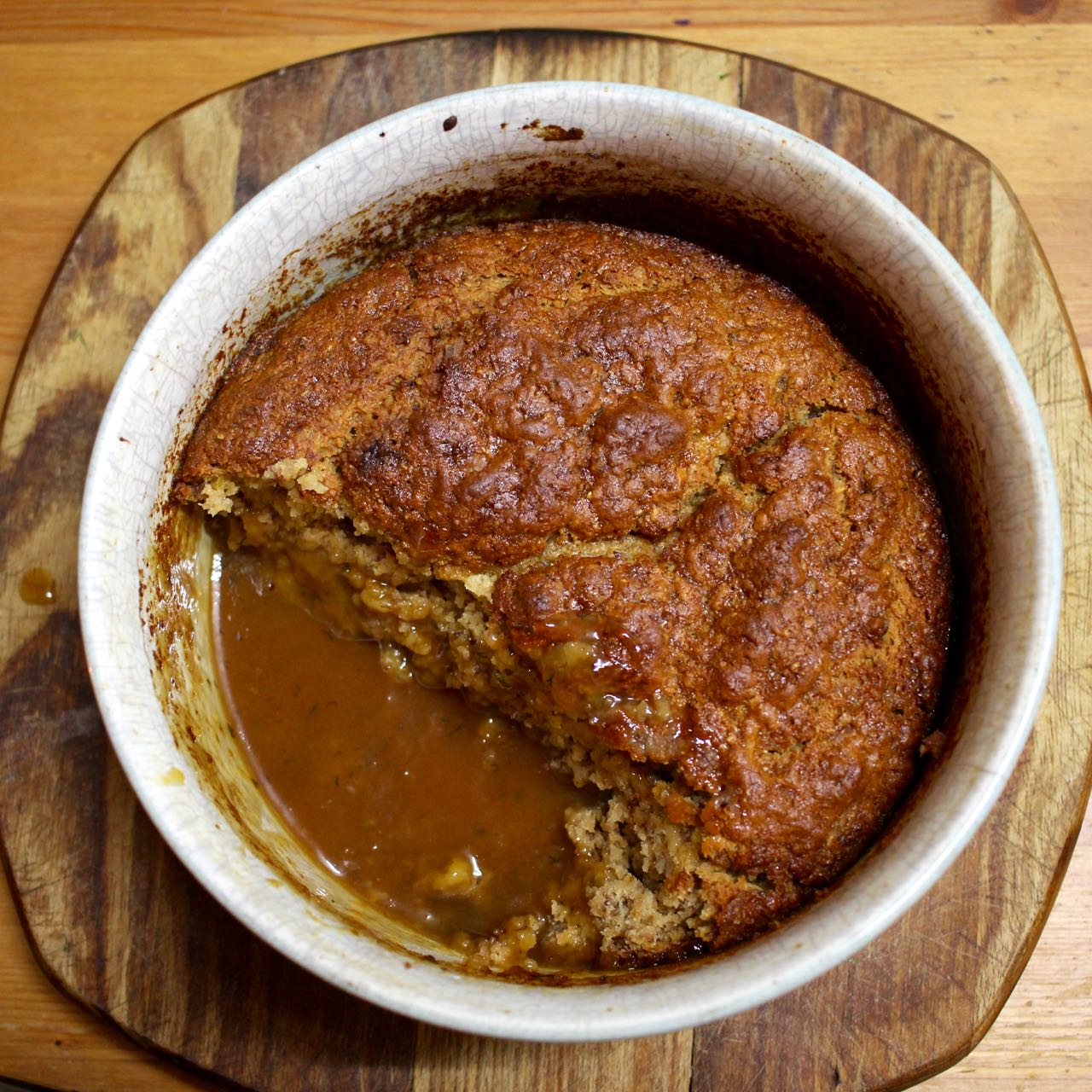 Green Gourmet Giraffe: Banana butterscotch pudding, wonder and mosaics