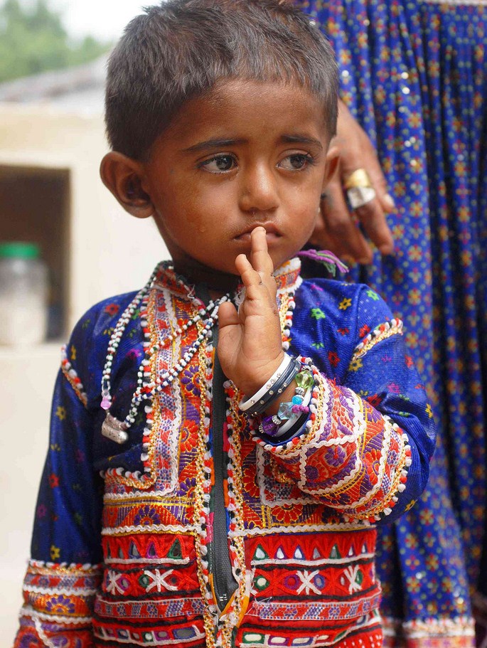 Local style: Traditional dress of the Rabari