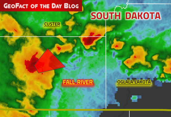 GeoFact of the Day: 8/11/2019 South Dakota Tornado Warning