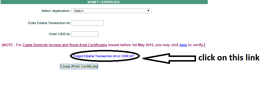 How to find Lost Residence OBC Certificate BC Certificate, Income ...
