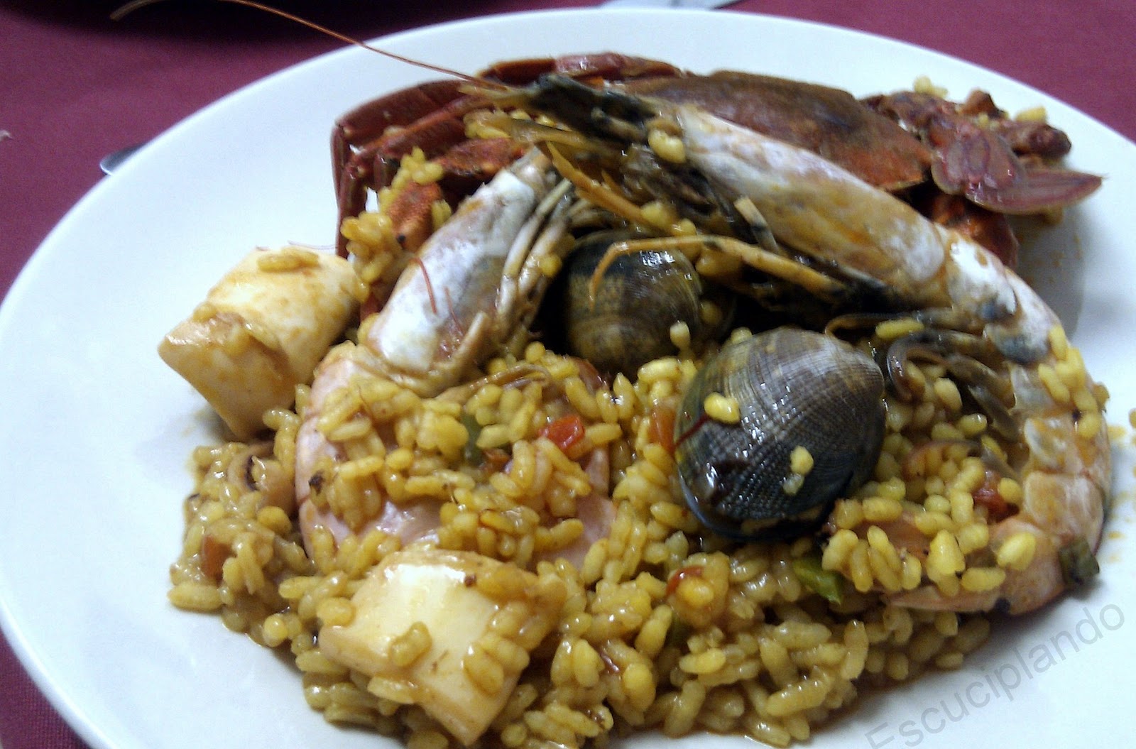 Escuciplando: ARROZ CON MARISCO (PARA FERMÍN)