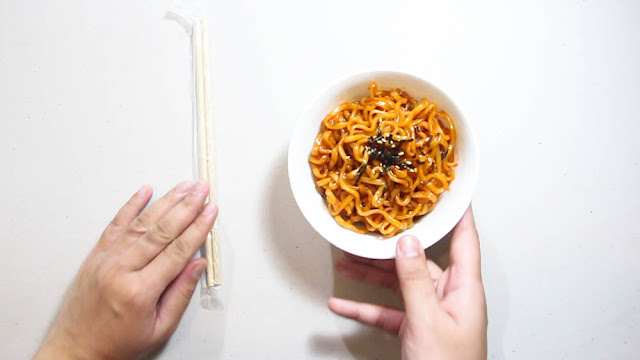 Korean Samyang Spicy Noodles - Cheese + Red x2 - A Not-So-Popular Kid ...