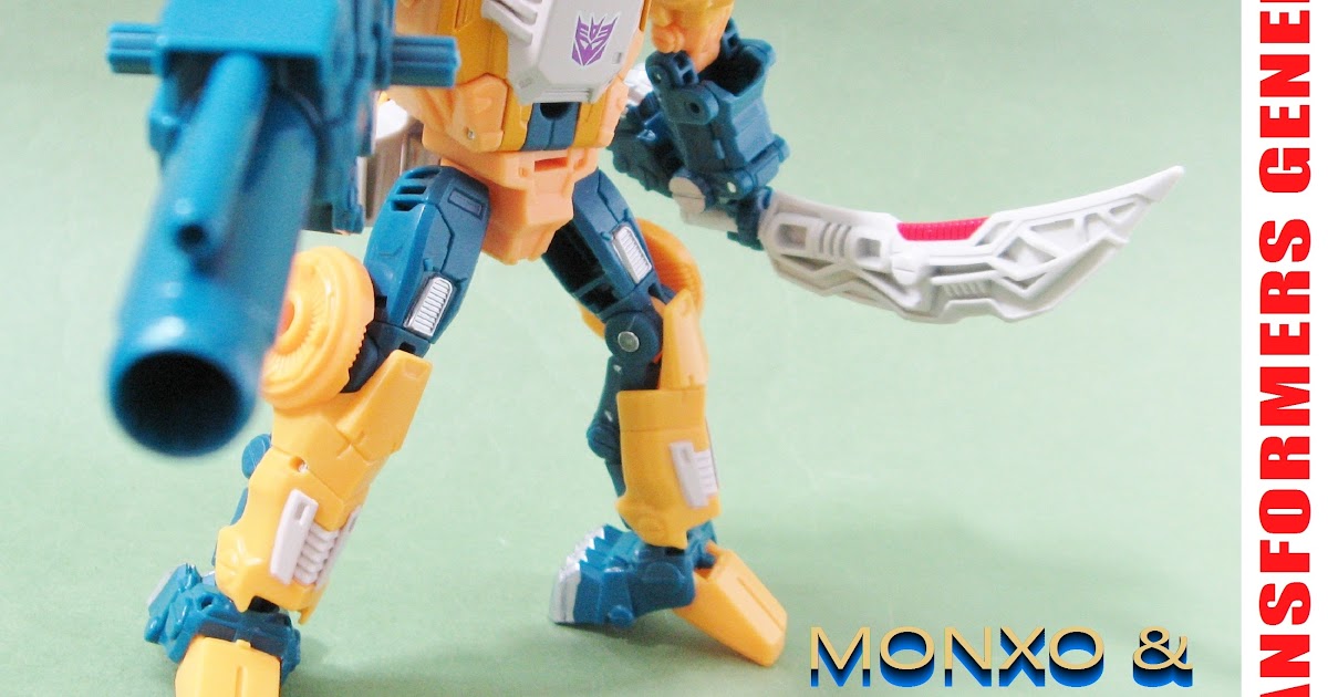 TRANSFORMERS Generations Titans Return Deluxe class Monxo & WOLFWIRE ...