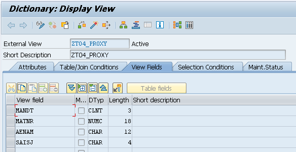 SAP ABAP Central: ABAP Dictionary External Views for Overcoming ABAP ...