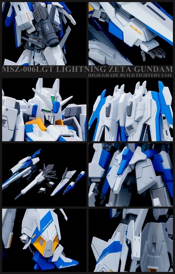 Custom Build: HGBF 1/144 Lightning Zeta Gundam 3