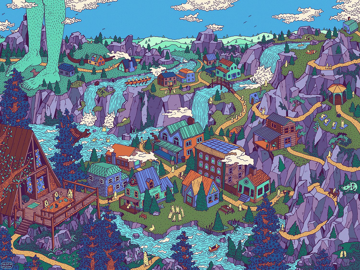 Trollish Delver: Setting: Little Spout