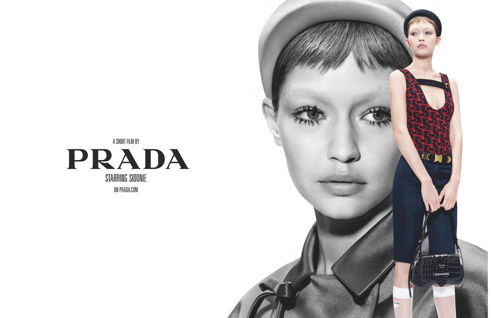 Ad Campaign: Prada Spring/Summer 2019: Freja Beha, Gigi Hadid, Liu Wen ...