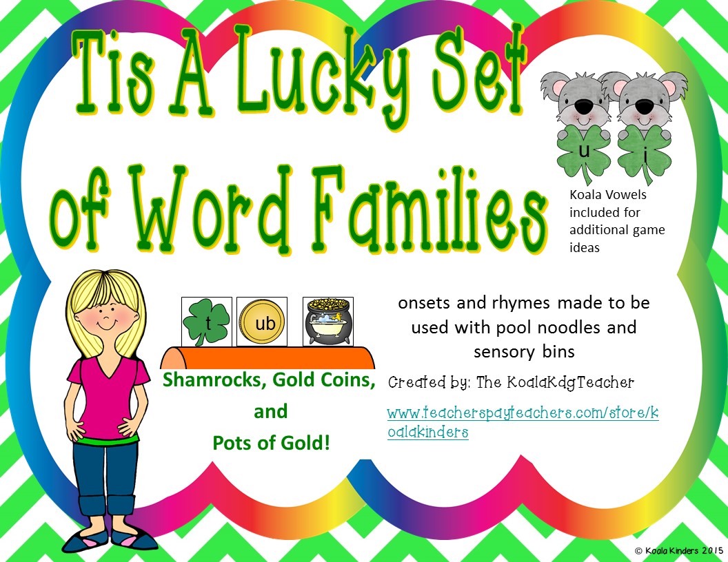 Koala Kinders: St. Patrick’s Day Emergent Reader