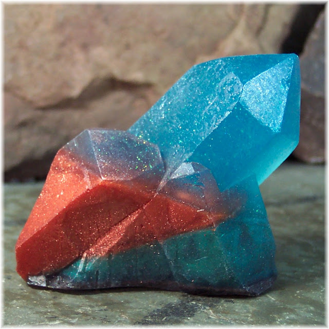 Soapsmith's Blog: Raw Crystal Soaps