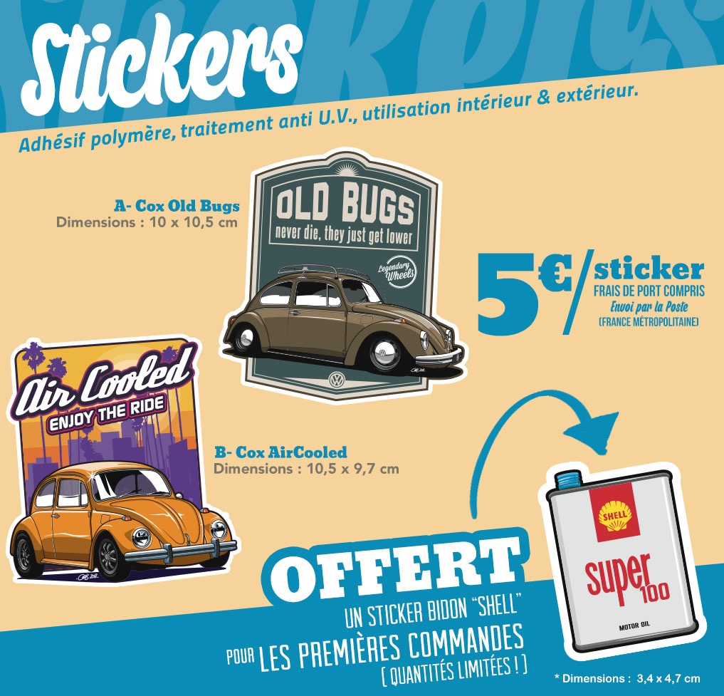 Les illustrations de christophe: Stickers Cox.