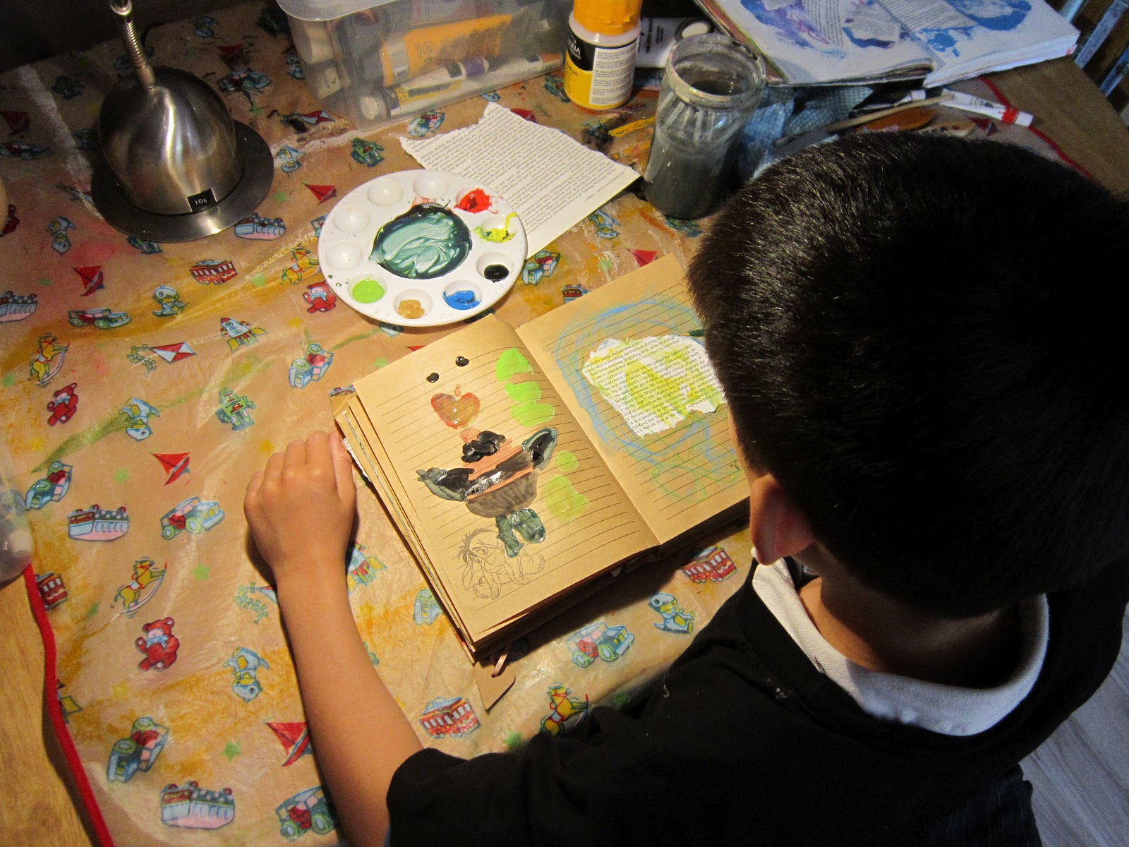 The Tiger Chronicle: A summer of artistic scratching...