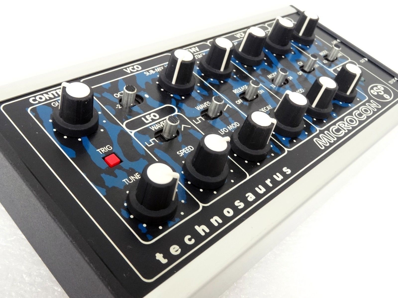 MATRIXSYNTH: Technosaurus MICROCON Analog Monophonic Synthesizer SN TMC ...