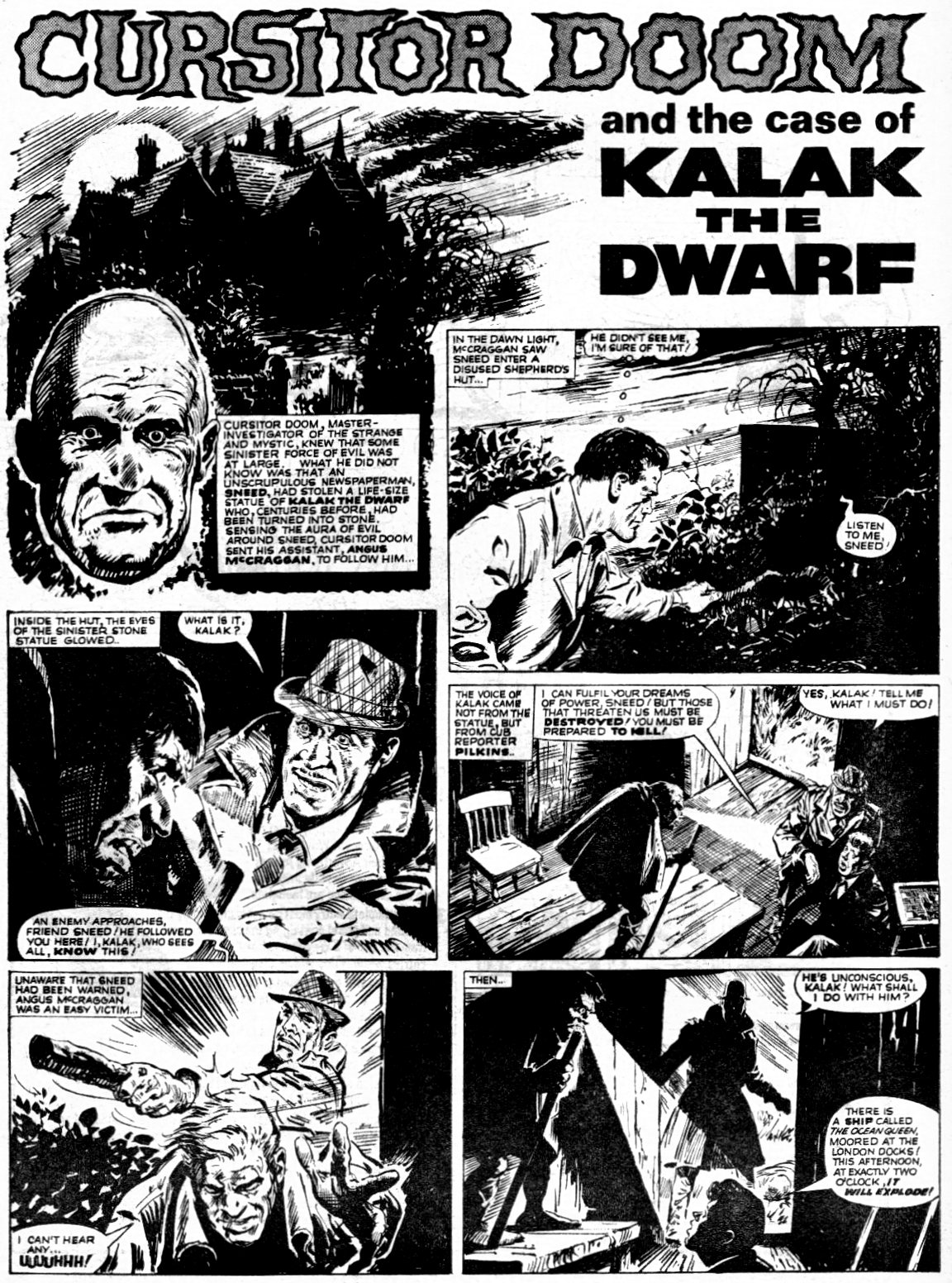 CRIVENS! COMICS & STUFF!: CURSITOR DOOM AND THE CASE OF KALAK THE DWARF ...