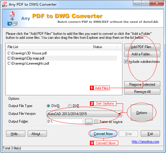 Come trasformare un "pdf" in "dwg"