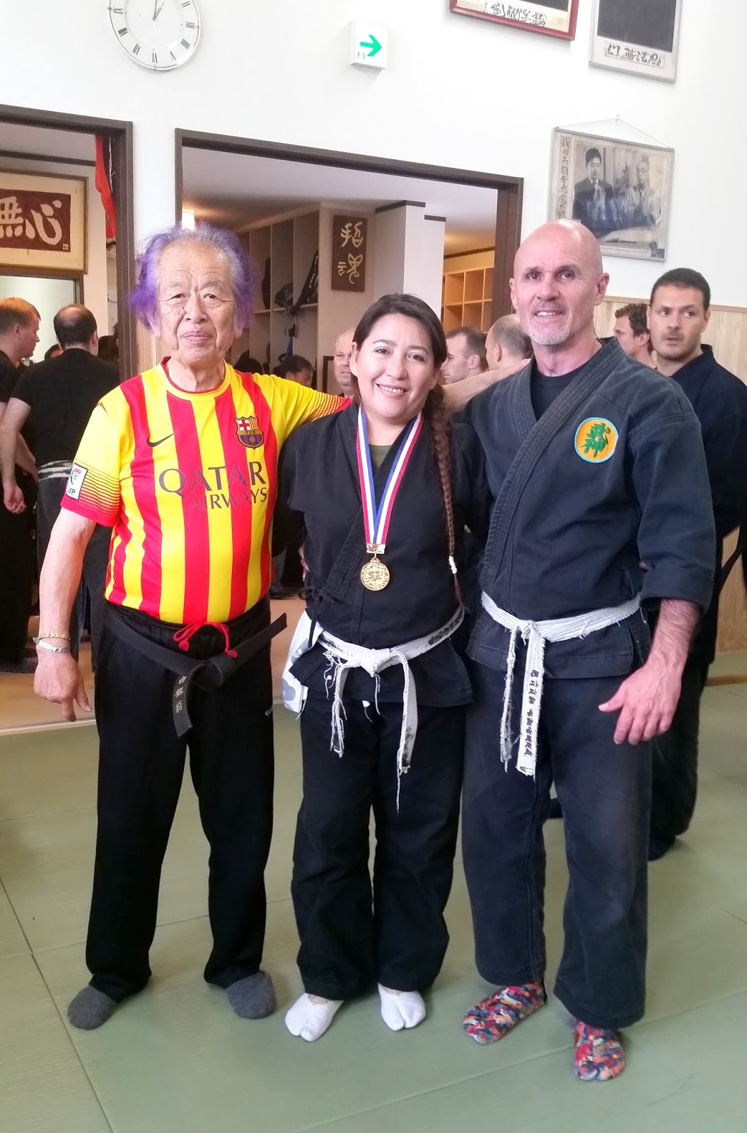 Kage no Michi: Nombramiento Shihan y Medalla Bujinkan