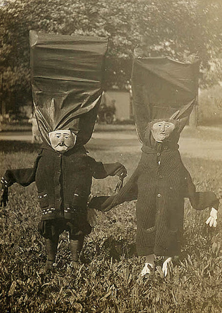 Enormous Collection of Vintage Halloween Costume Photographs