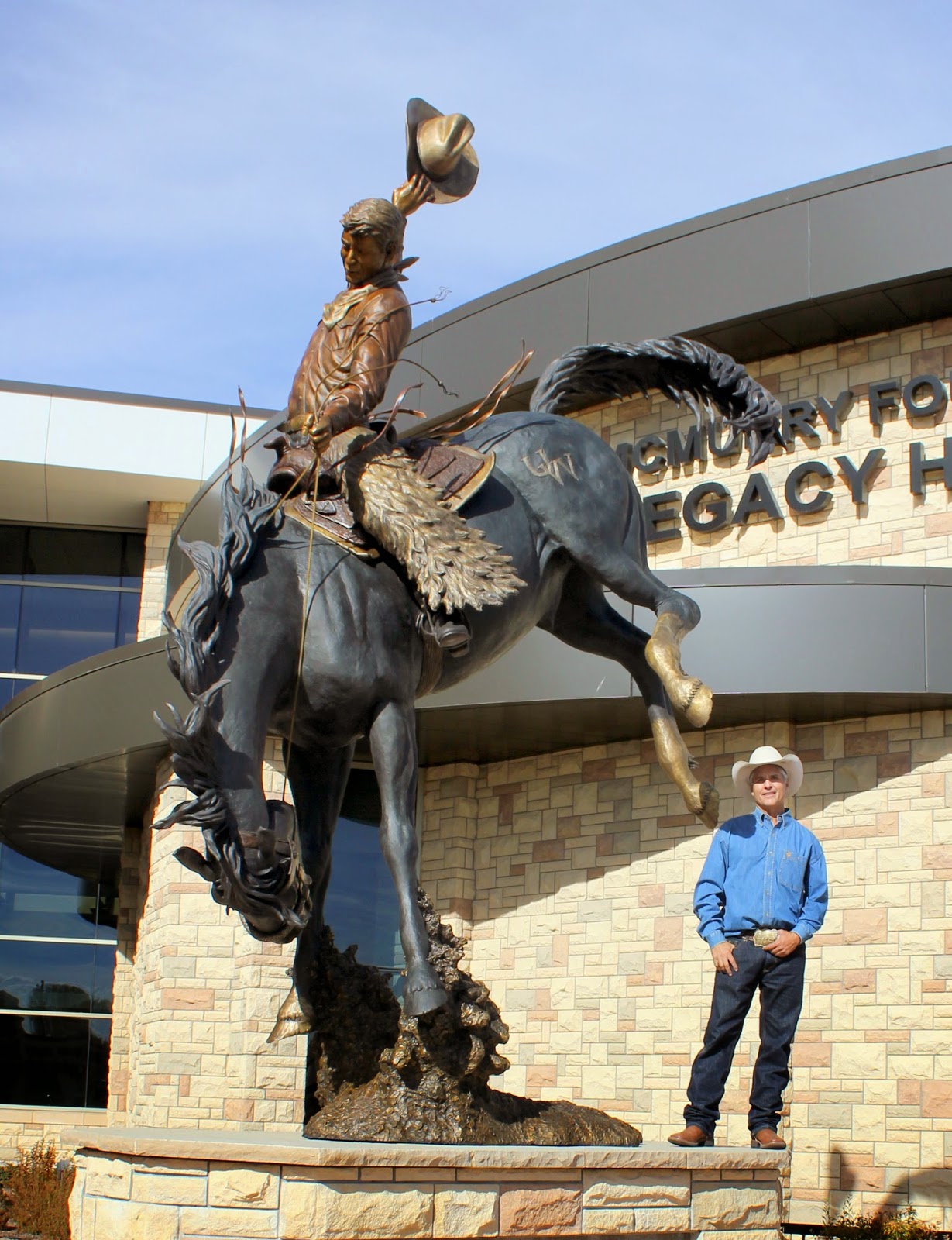 Chris Navarro Studio Blog: We unveiled ''Wyoming Cowboy'' yesterday at ...
