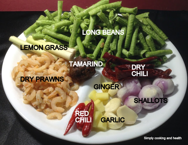 Simply Cooking and Health: Indonesian style Spicy long beans with ...