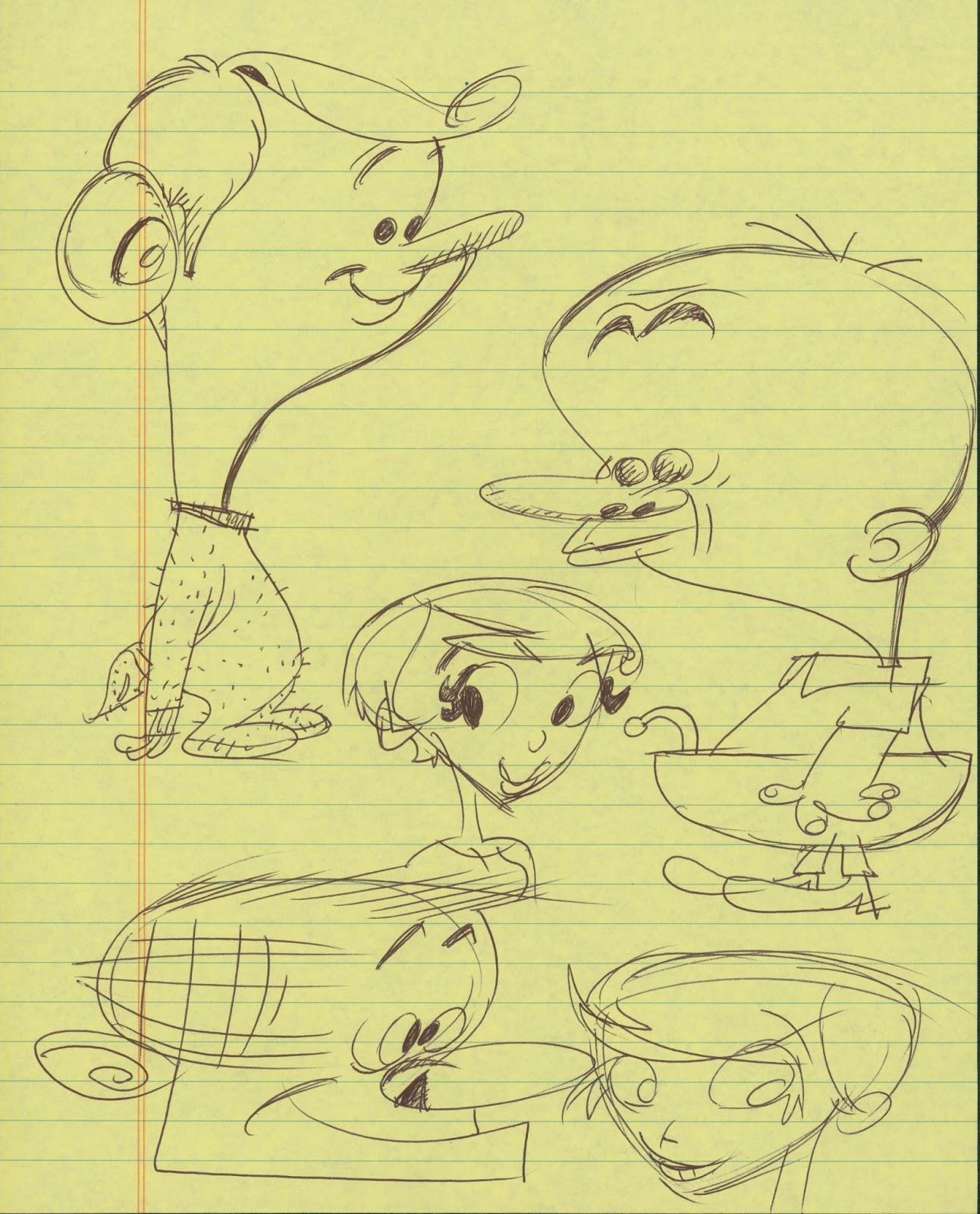 John K Stuff: Doodle action