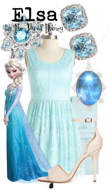 The Joy of Disney: {Frozen}: Elsa Outfit