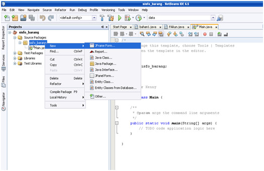 Contoh Aplikasi Program Java Netbeans Dan Database Ms Access Program 4430