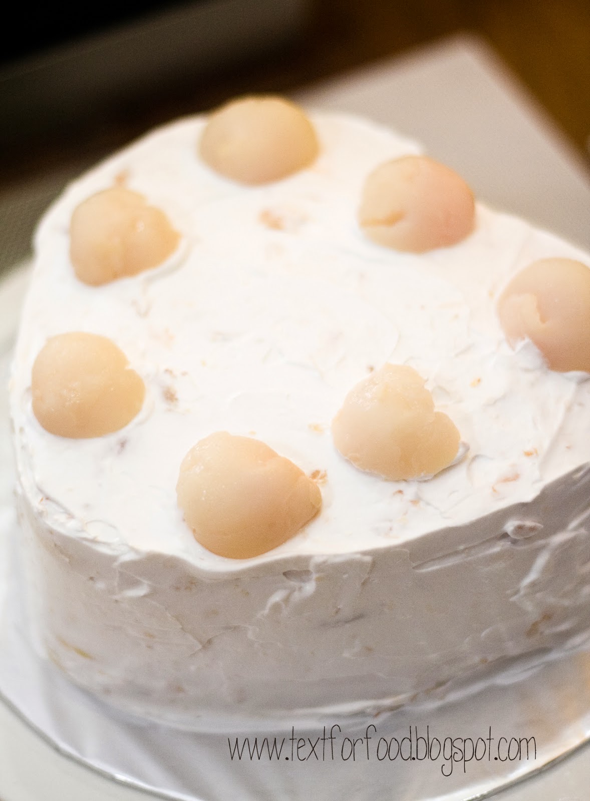 Sugar and Butter: Lychee layered cake