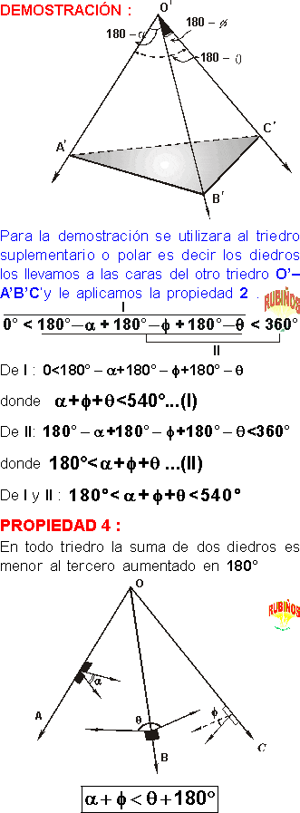 ÁNGULOS EN EL ESPACIO DIEDRO TRIEDRO ÁNGULO POLIEDRO PROBLEMAS ...